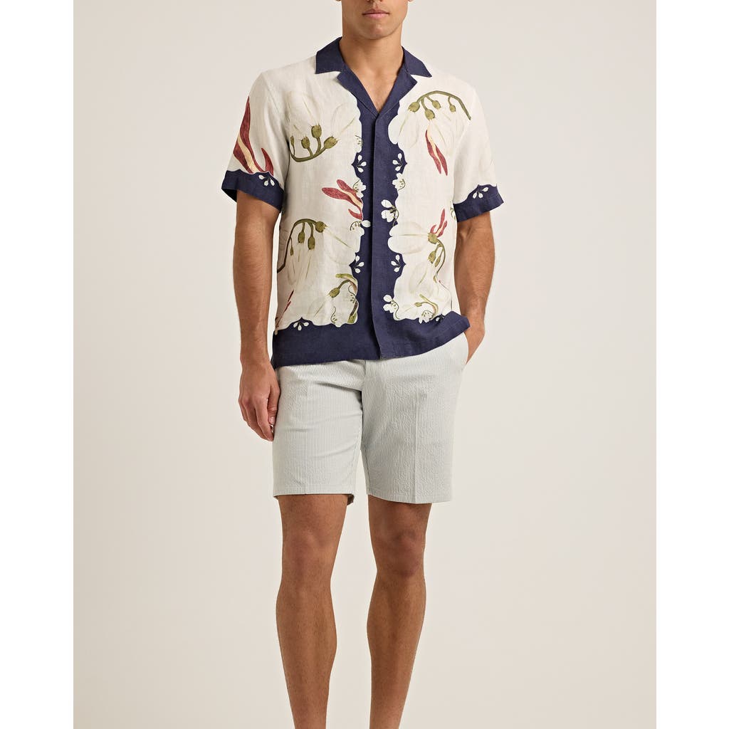 ORLEBAR BROWN Orlebar Brown Norwich Seersucker Tailored-Fit Shorts